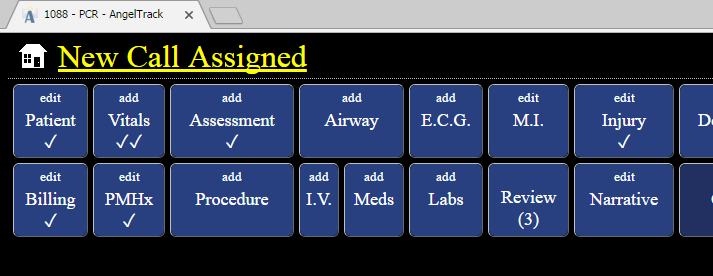Running a Call Using AngelTrack's Crew Interface and ePCR